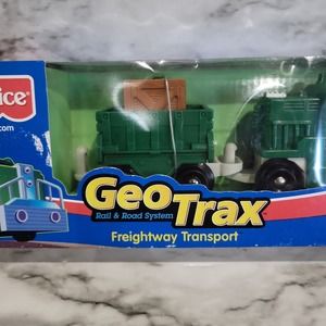 Fisher-Price | Toys | Fisherprice Geotrax Freightway Transport | Poshmark